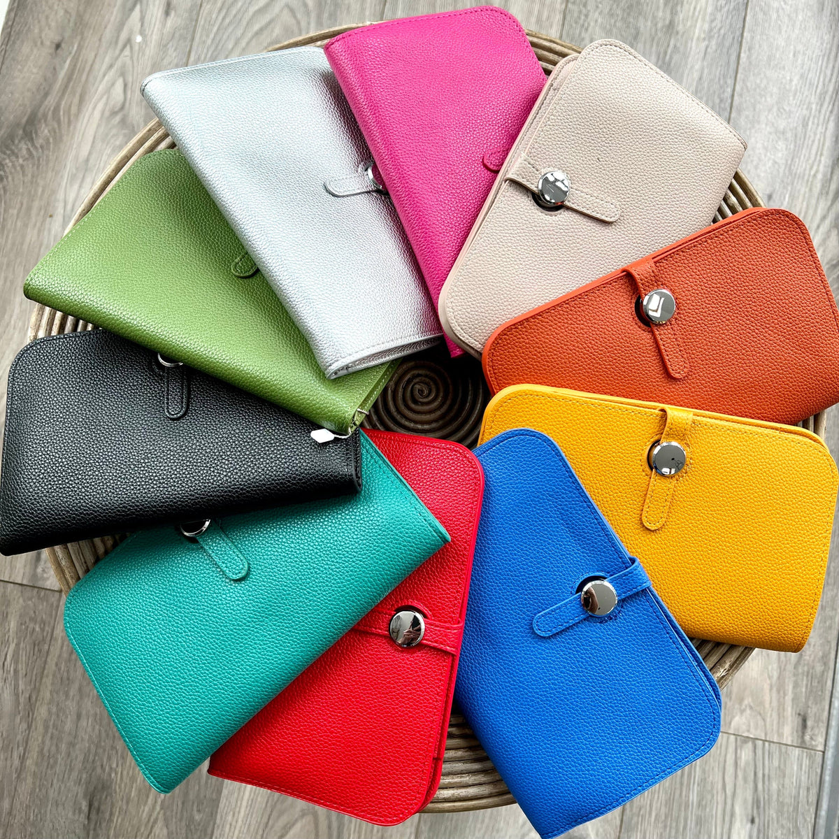 Dogon style purse, Passport wallet available in a range of colours ...